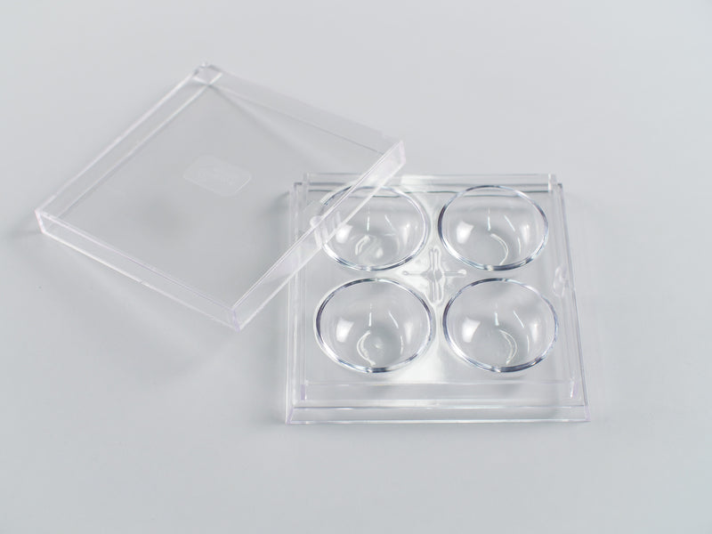 Dish, 4 Well w/Lid, 10/pk – Agtech Inc