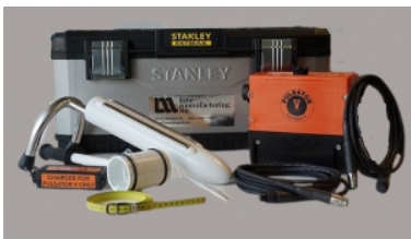 Pulsator V Electronic Ejac, Complete System, includes 75mm upright han ...